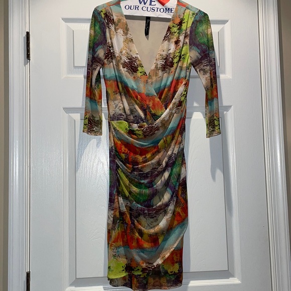 Elaua Kattau | Dresses | Elaua Kattau Multicolor Dress | Poshmark